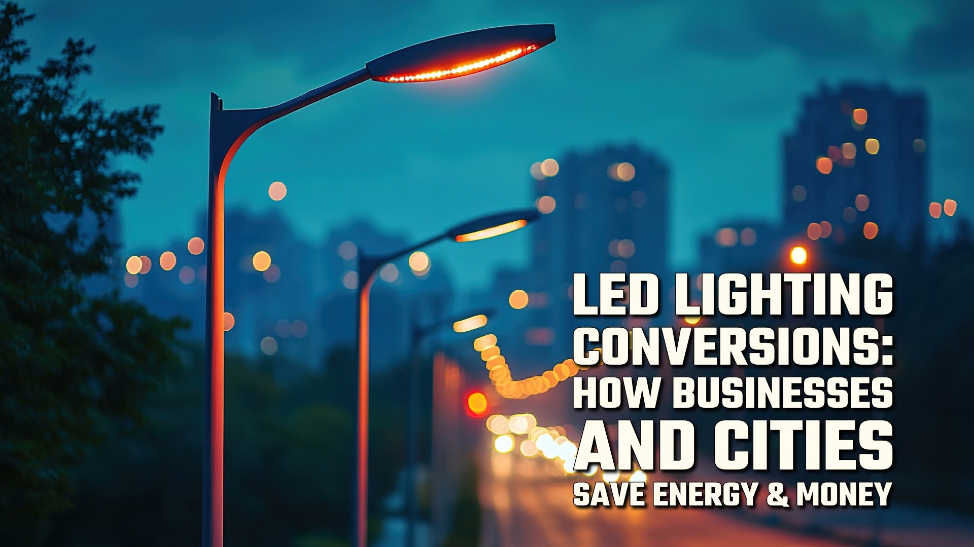 LED Lighting Conversions: How Businesses and Cities Save Energy & Money