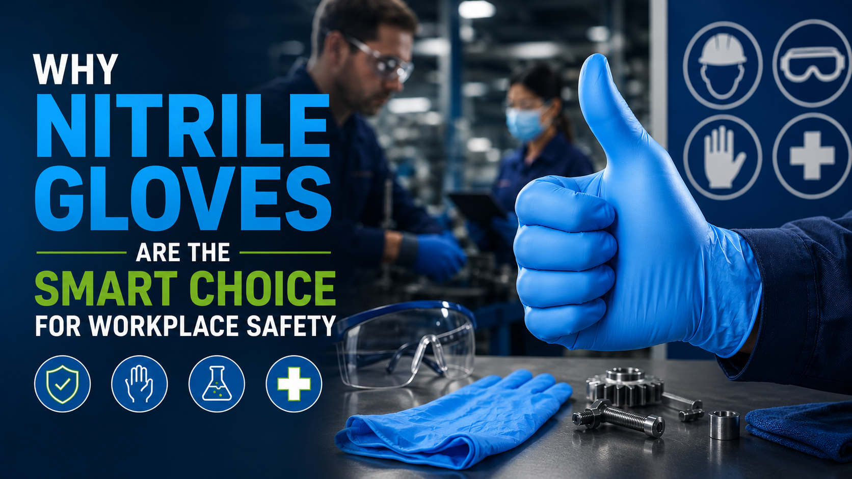 Why Nitrile Gloves Are the Smart Choice for Workplace Safety